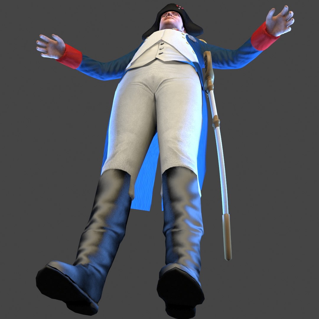 3D Napoleon Bonaparte Model - TurboSquid 1457751