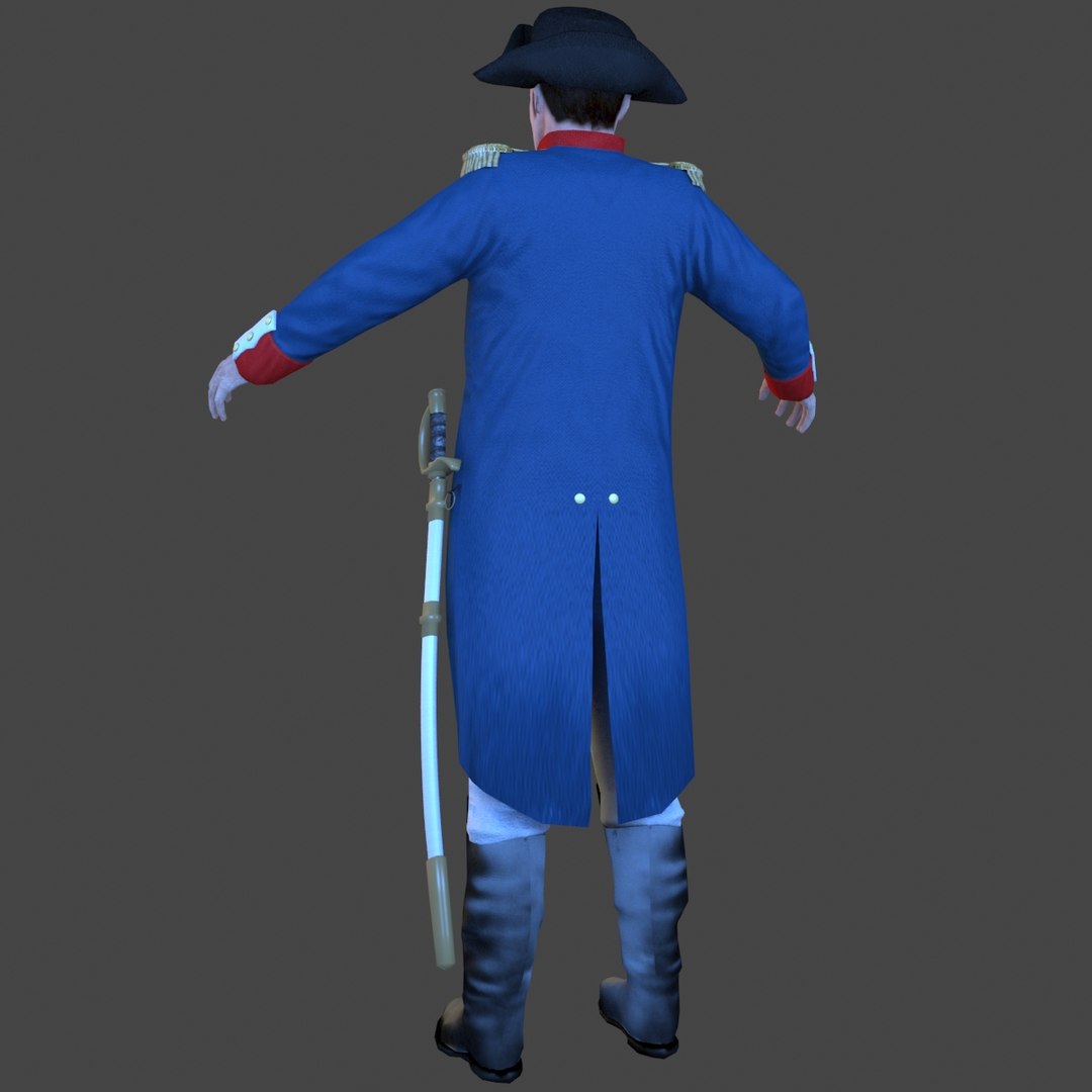 3D Napoleon Bonaparte Model - TurboSquid 1457751