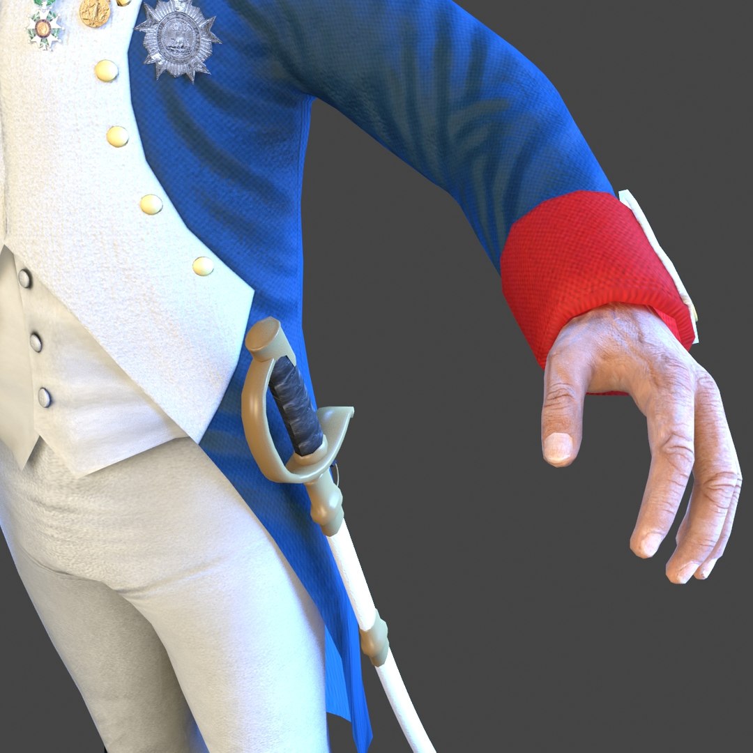 3D Napoleon Bonaparte Model - TurboSquid 1457751