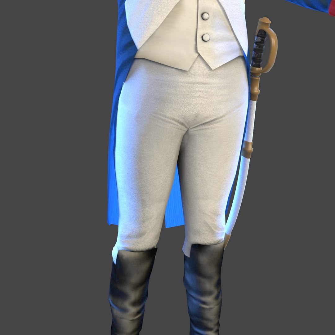 3D Napoleon Bonaparte Model - TurboSquid 1457751