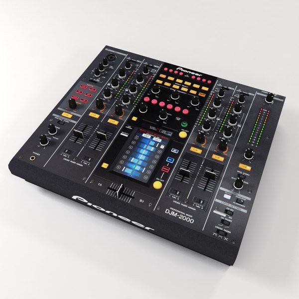 akai mpc 5000 3d obj