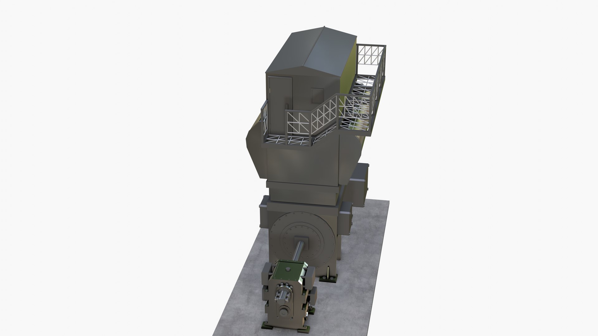 Big Engine Generator Model - TurboSquid 2059798