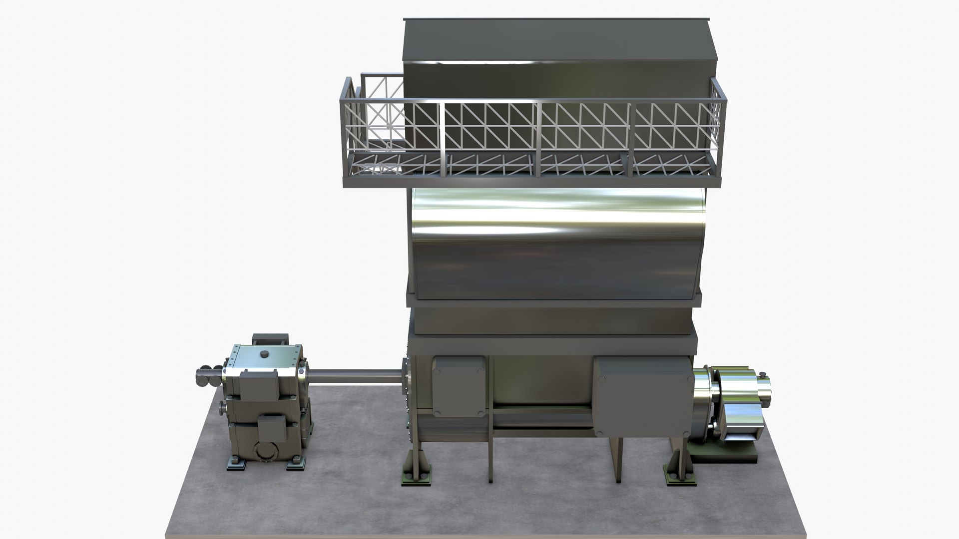 Big Engine Generator Model - TurboSquid 2059798