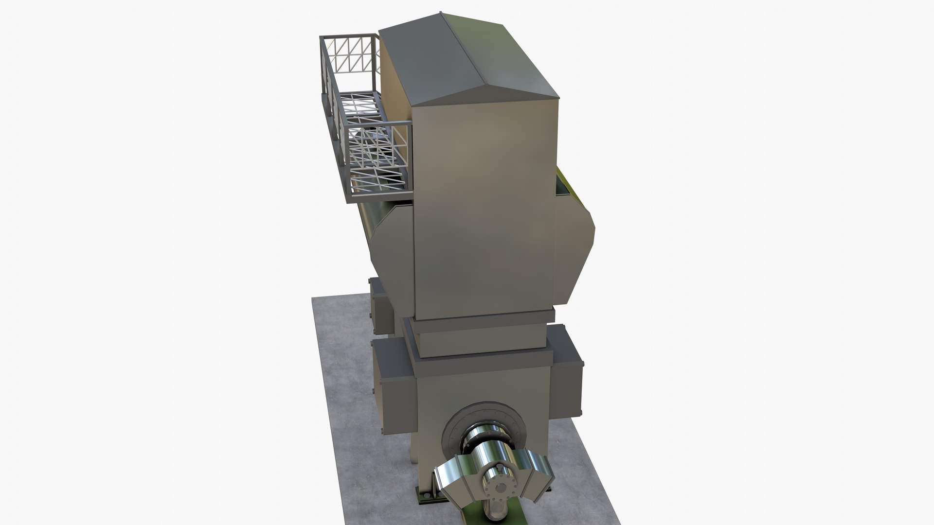 Big Engine Generator Model - TurboSquid 2059798