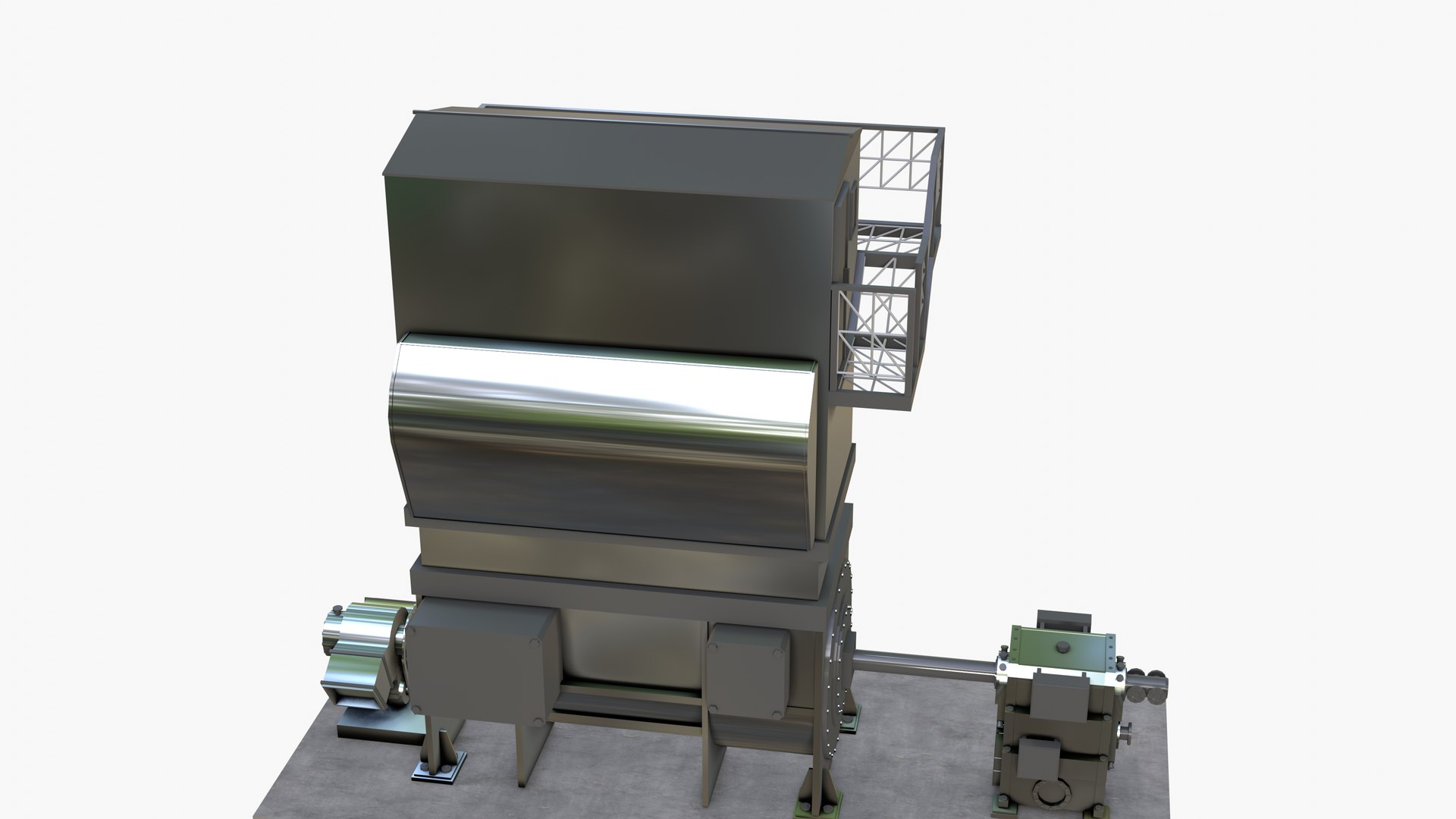 Big Engine Generator Model - TurboSquid 2059798