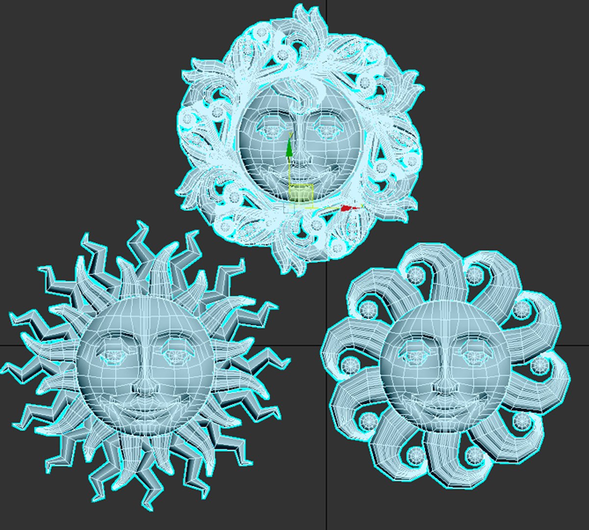 Sun Star Model - TurboSquid 1371836