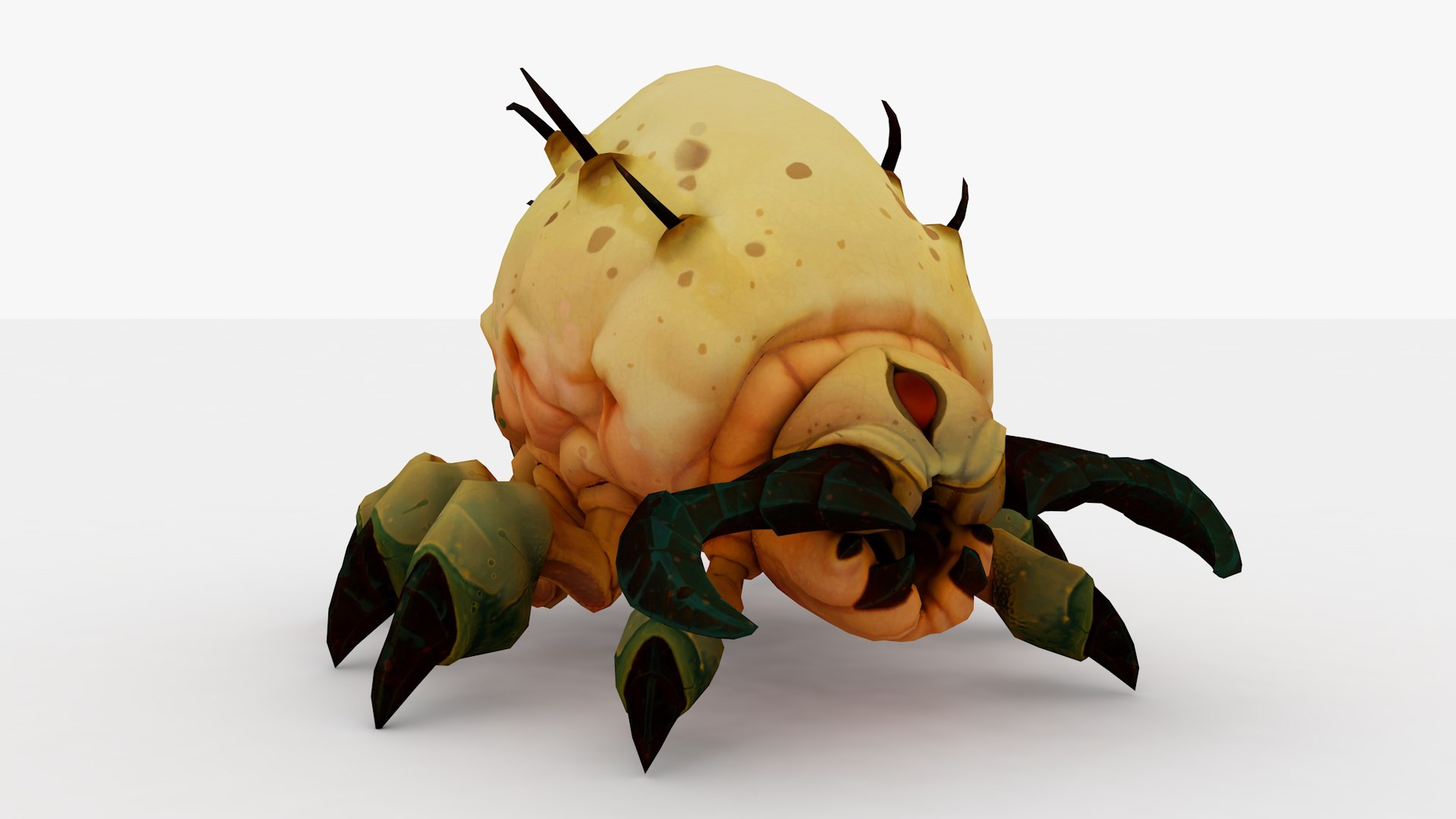 3D Grub Rigged And Animated - TurboSquid 2331472