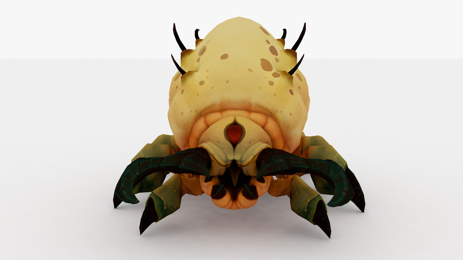 3D Grub Rigged And Animated - TurboSquid 2331472