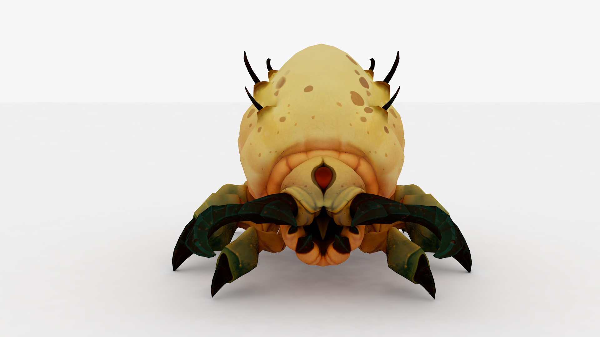 3D Grub Rigged And Animated - TurboSquid 2331472