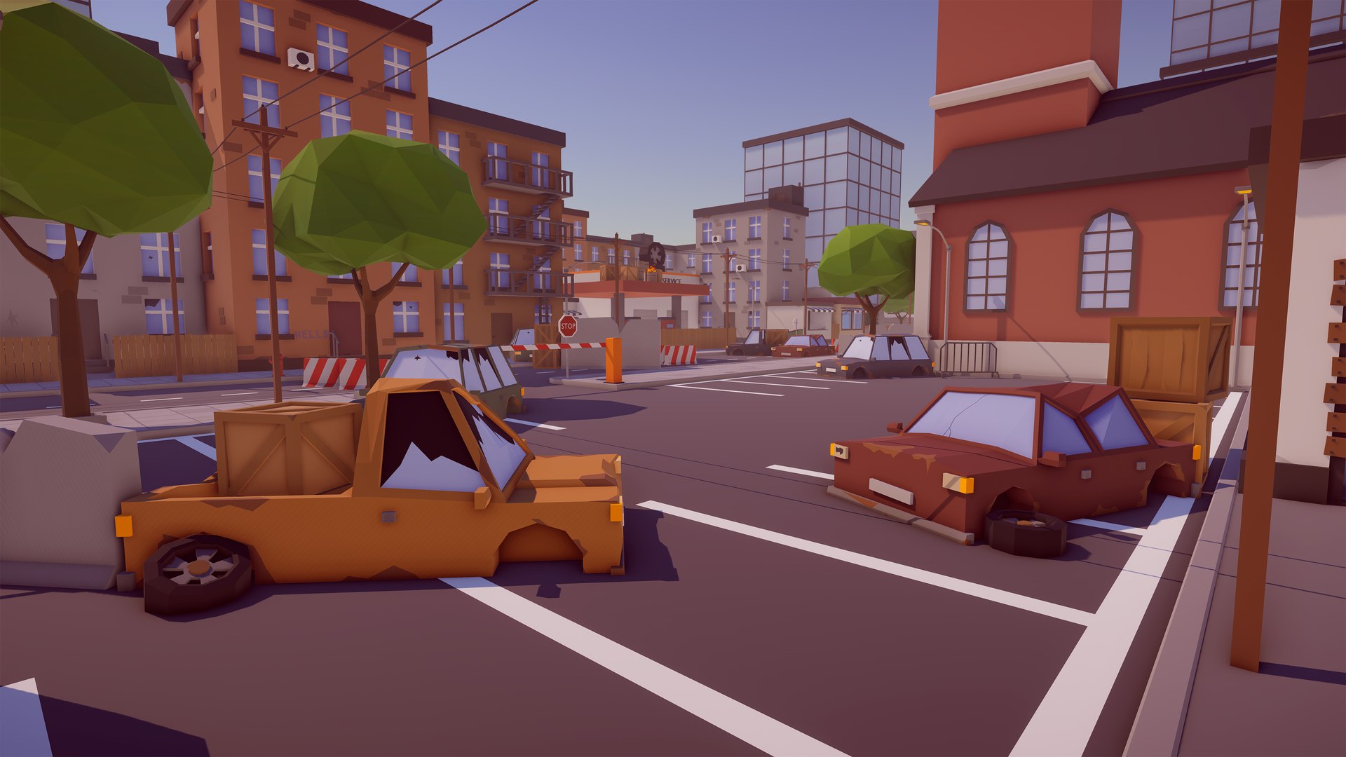 Low Poly FPS Map Vol1 3D Model - TurboSquid 1734517