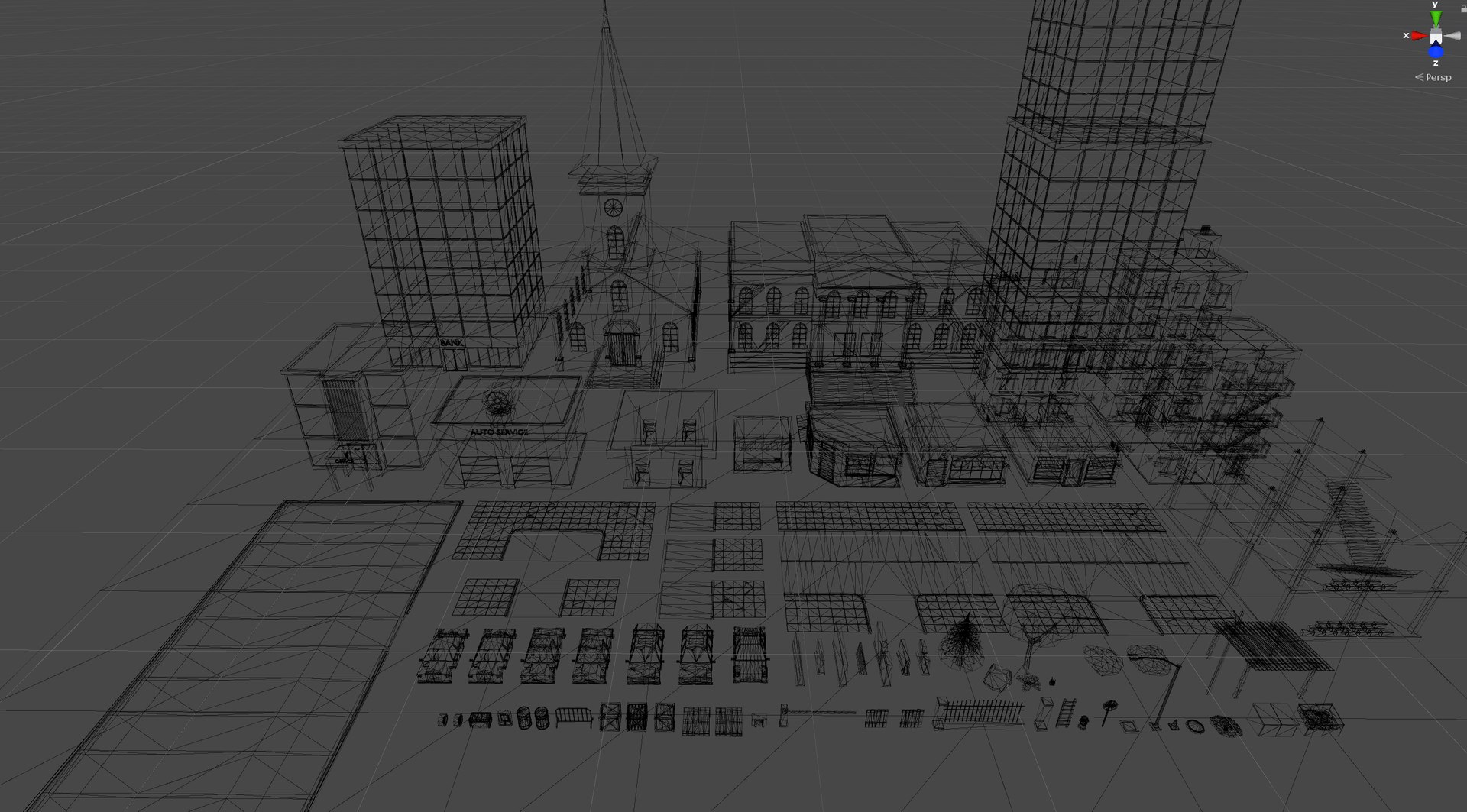 Low Poly FPS Map Vol1 3D Model - TurboSquid 1734517