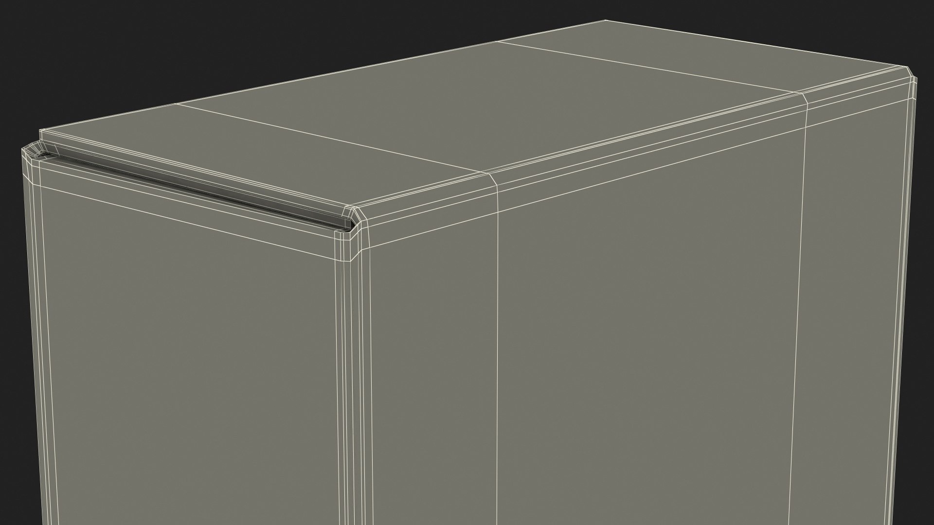 Long Cardboard Box model - TurboSquid 1953263