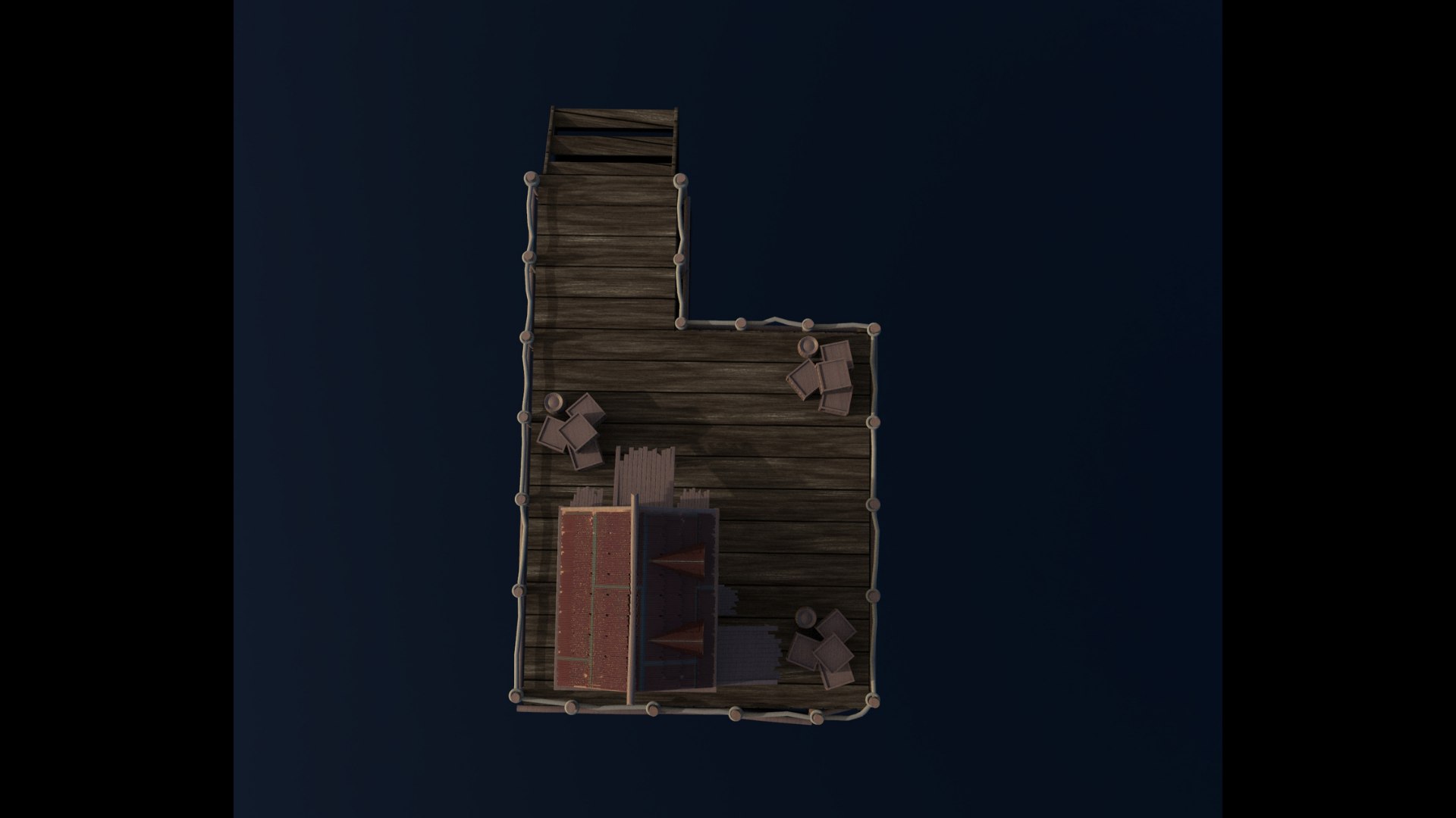 3D Seaside Fishing House - TurboSquid 1795593