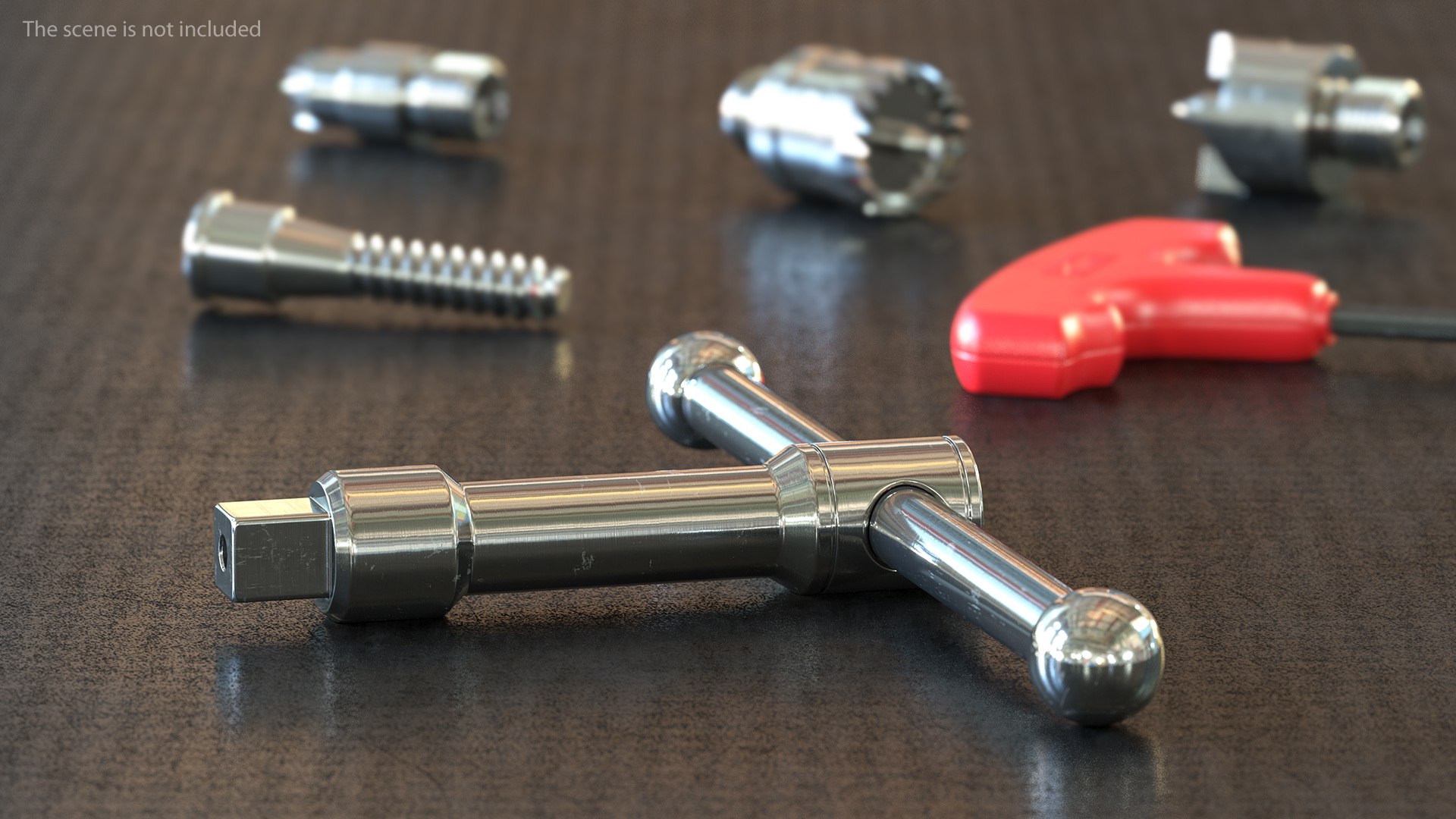 3D Sliding T Handle Socket - TurboSquid 1609062