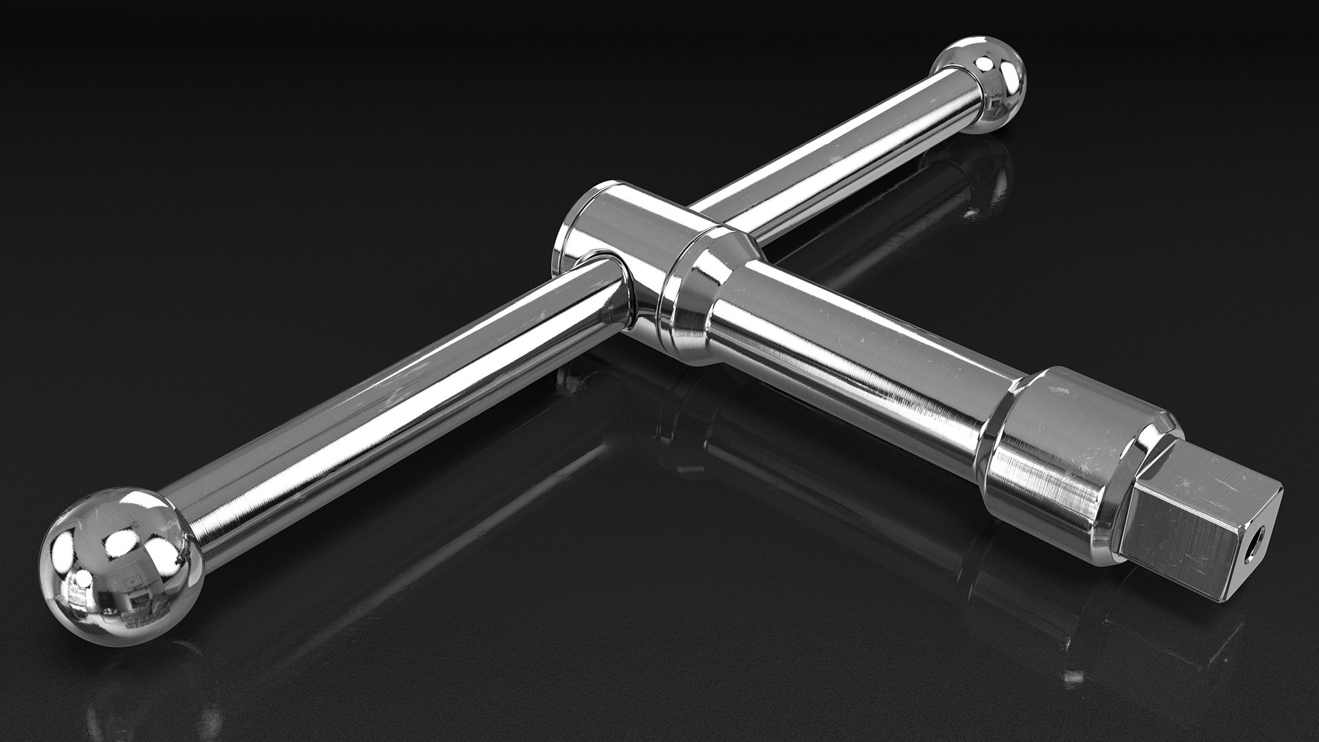 3D Sliding T Handle Socket - TurboSquid 1609062