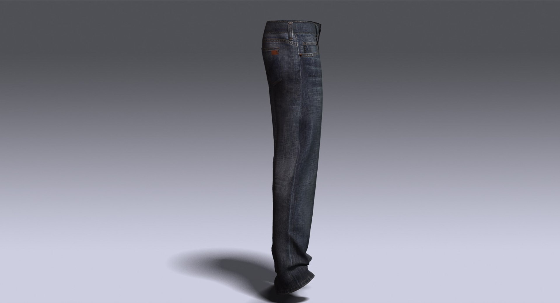 jeans classic pants 3d 3ds