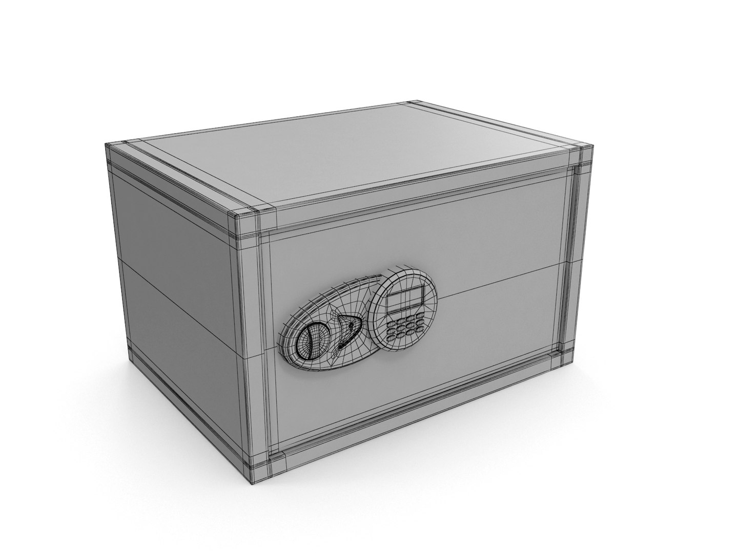 Security Safe Box Model - TurboSquid 1625642