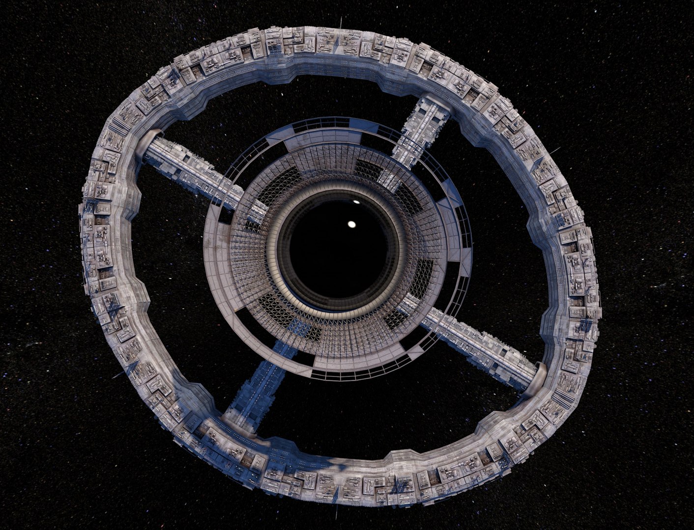 3D Space Station Ramjet - TurboSquid 1250840