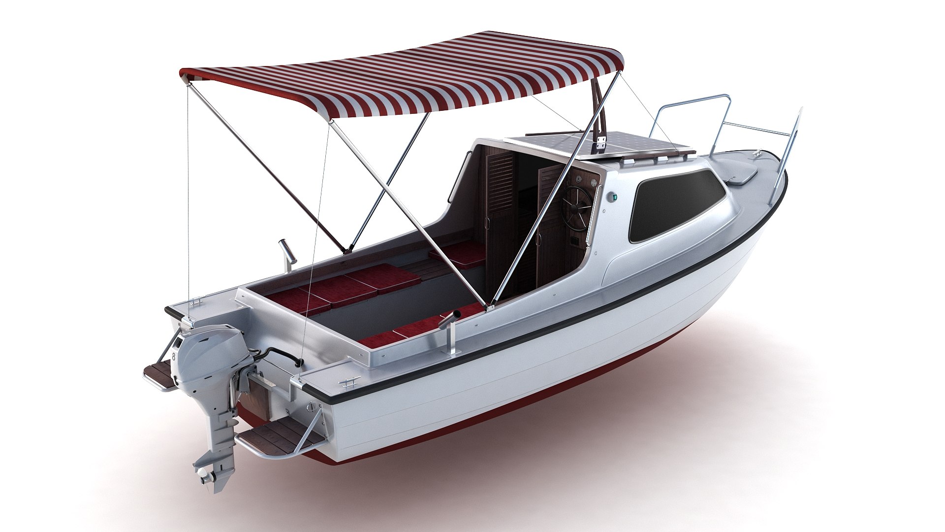 Fishing Boat 03 3D Model - TurboSquid 2215906
