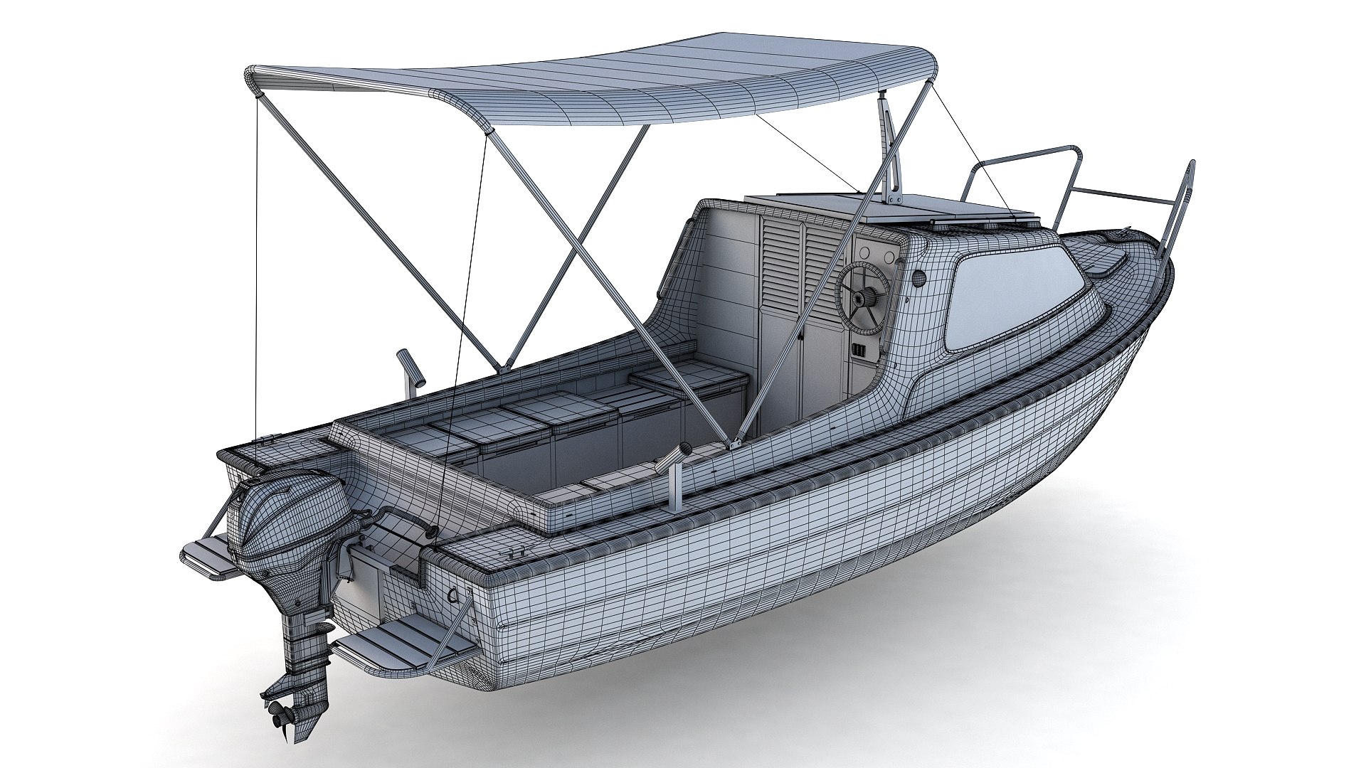 Fishing Boat 03 3D Model - TurboSquid 2215906