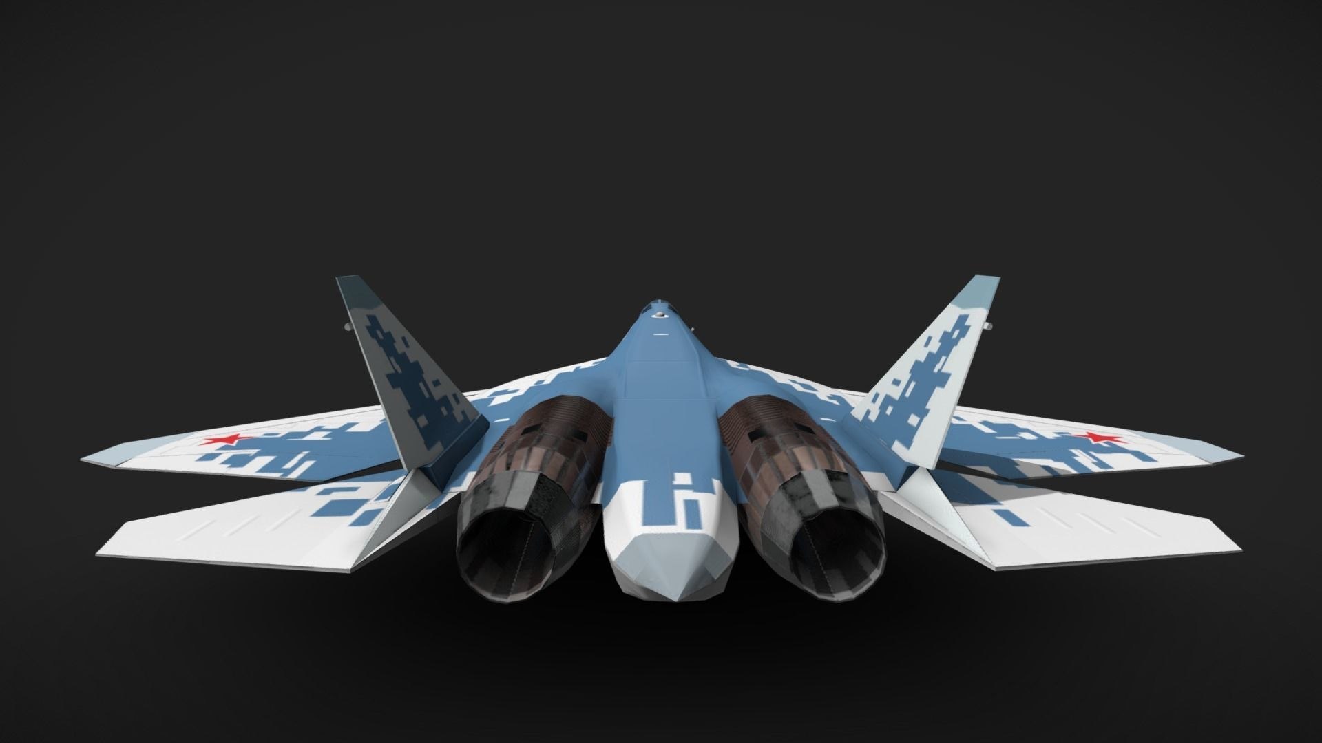 Sukhoi Su-57 3D Model - TurboSquid 2000566