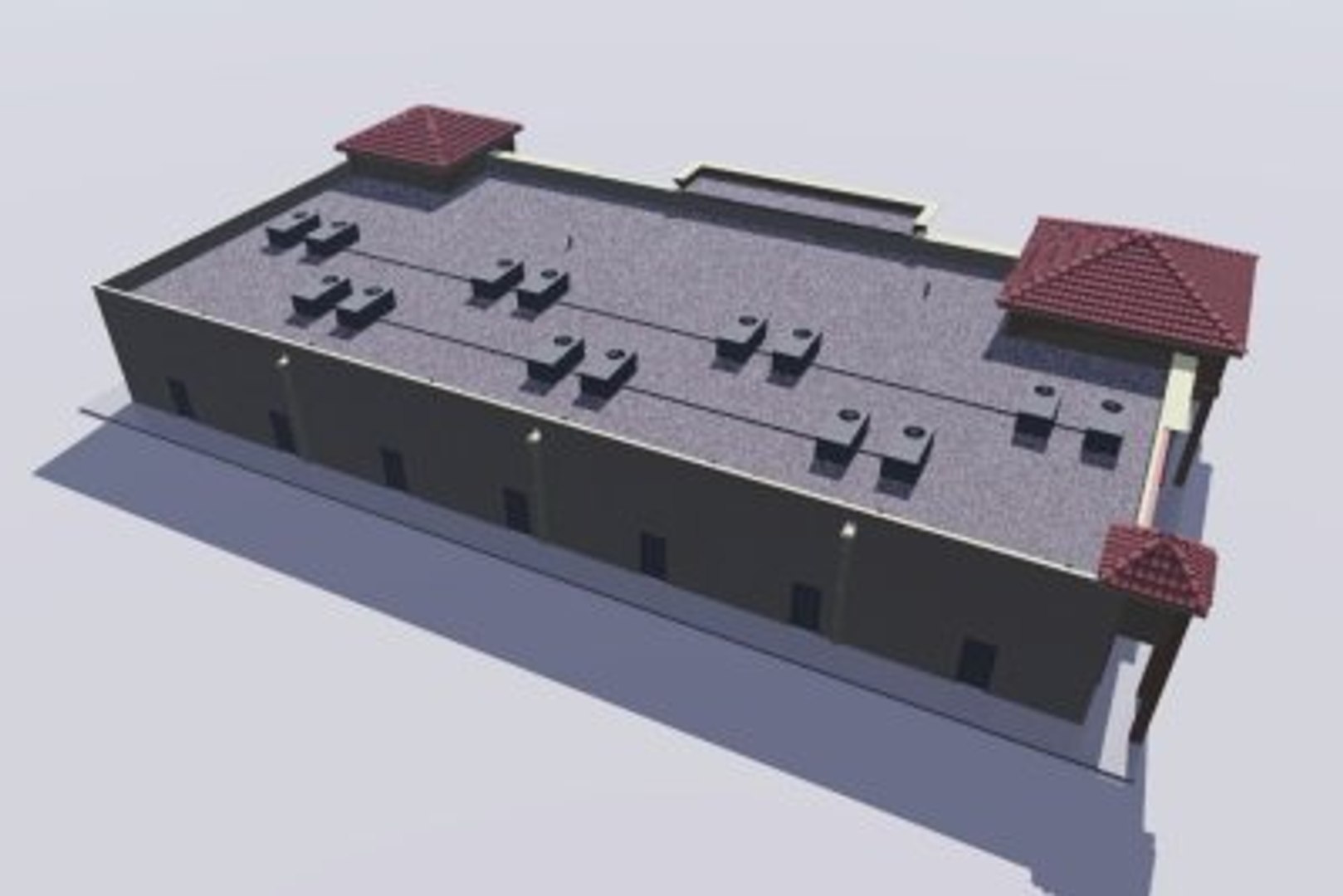 Small Retail 3d Model