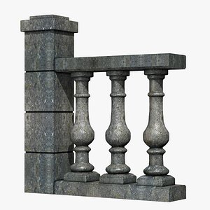 Balustrade 3D Models for Download | TurboSquid