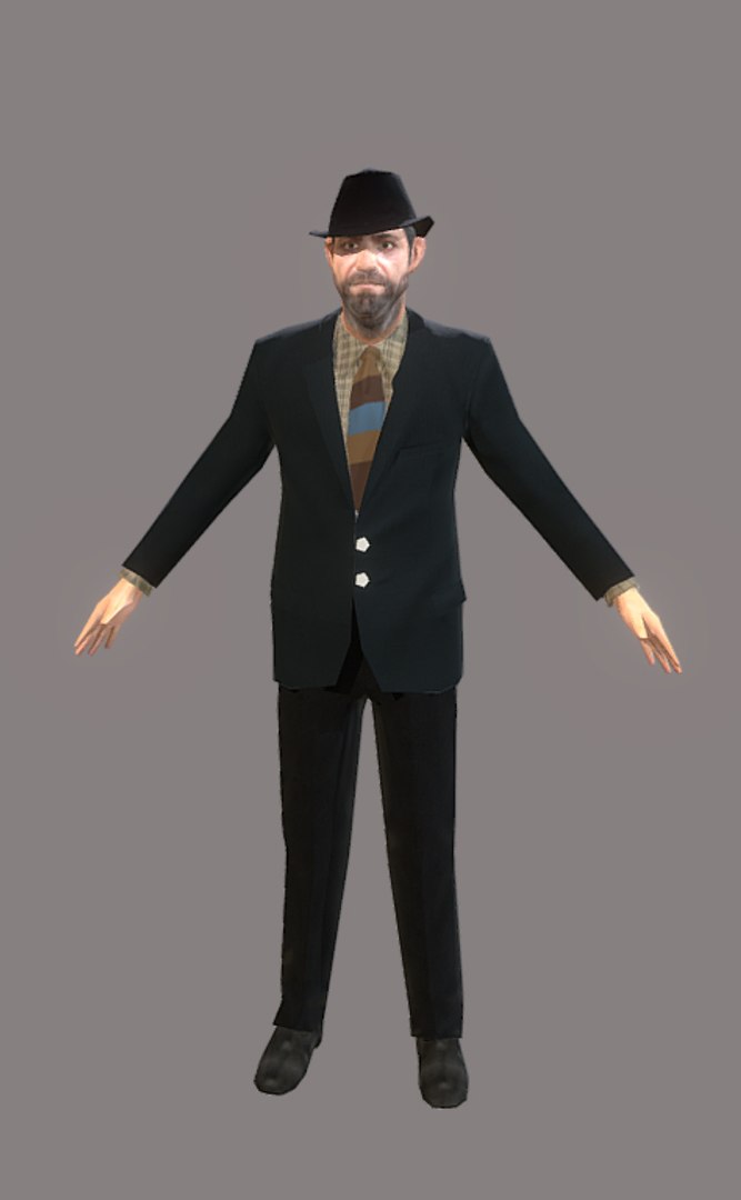 3D Detective Urban Man - TurboSquid 1211047