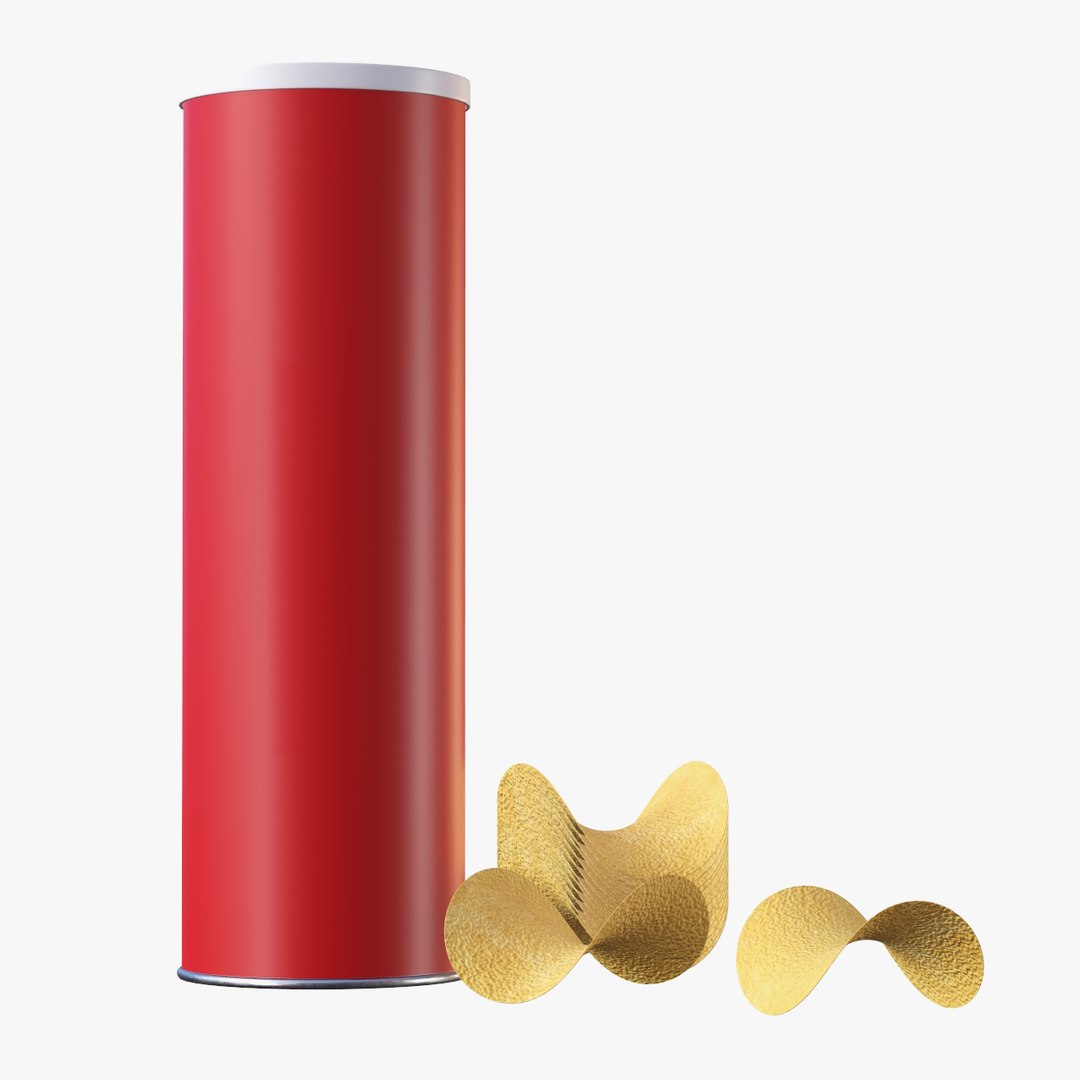 Container tube chips 3D - TurboSquid 1396275