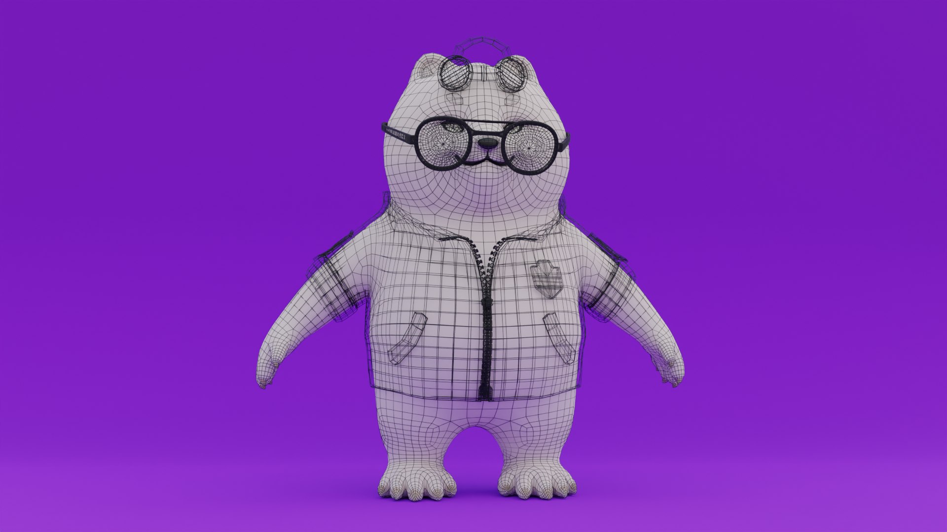 Cute Panda Character 3D Model - TurboSquid 2203657