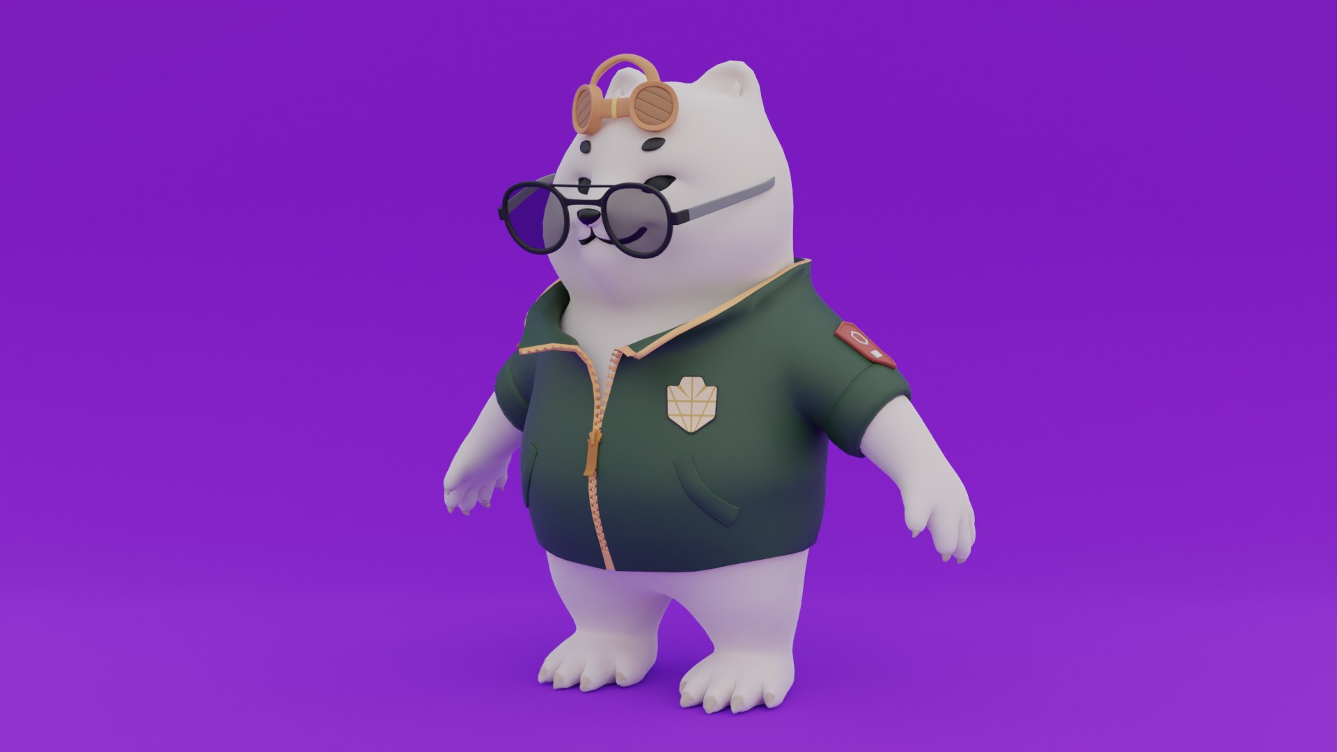 Cute Panda Character 3D Model - TurboSquid 2203657