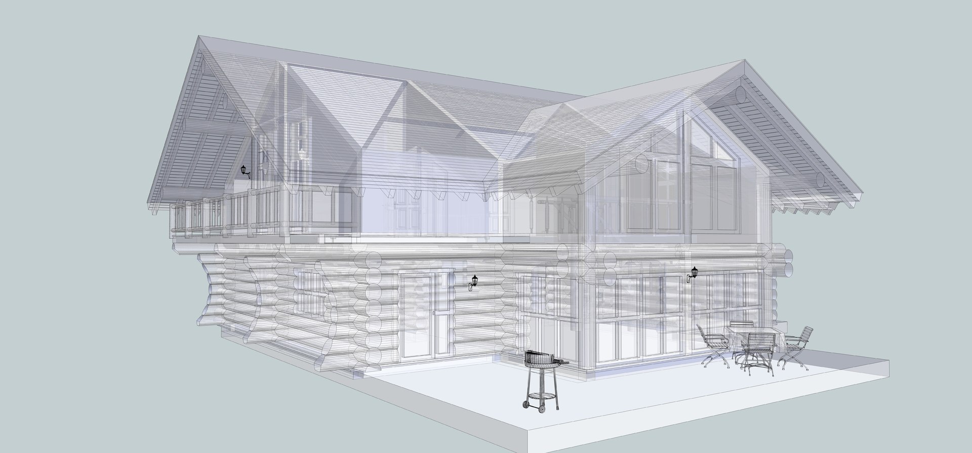 3D Blockhouse - TurboSquid 1213030