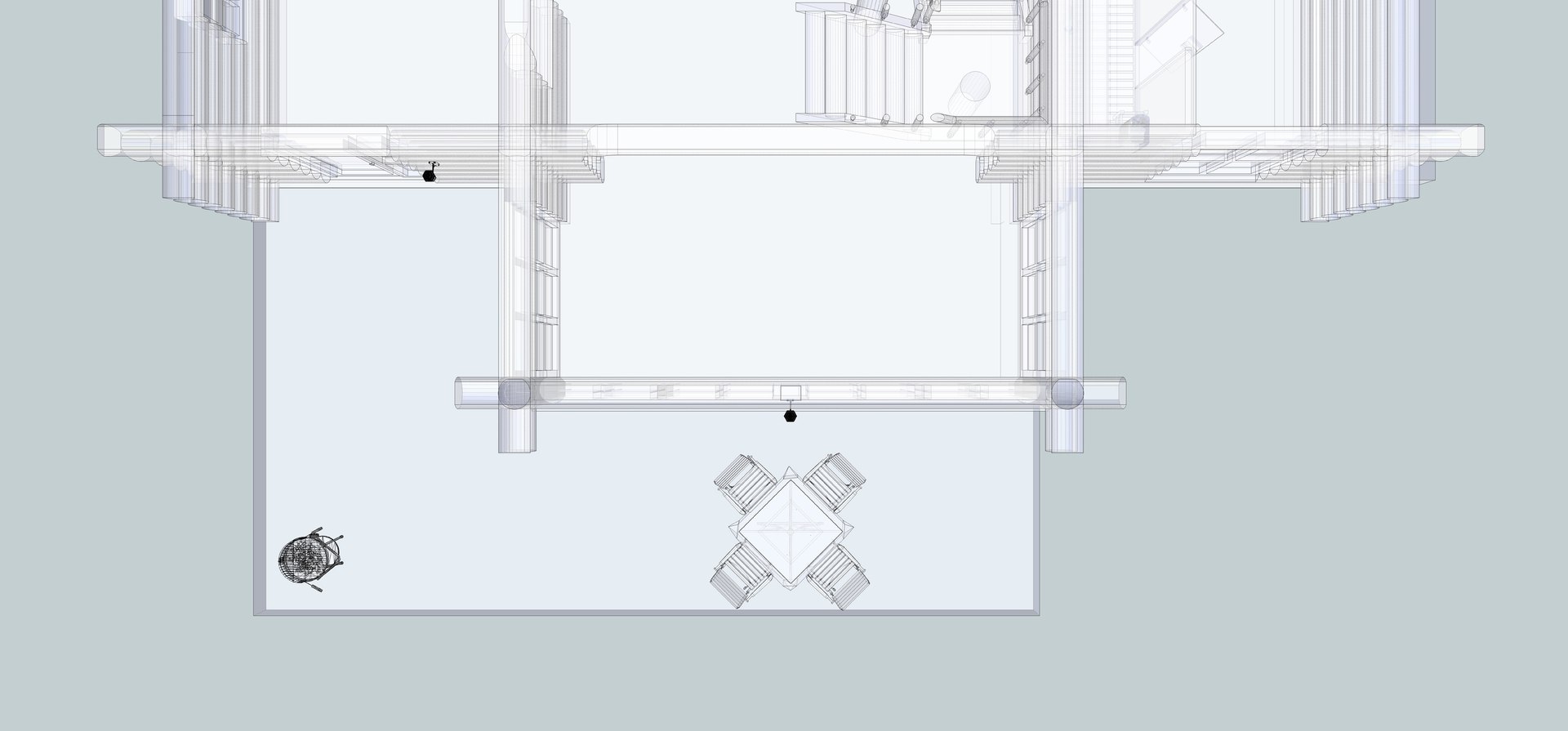 3D blockhouse - TurboSquid 1213030