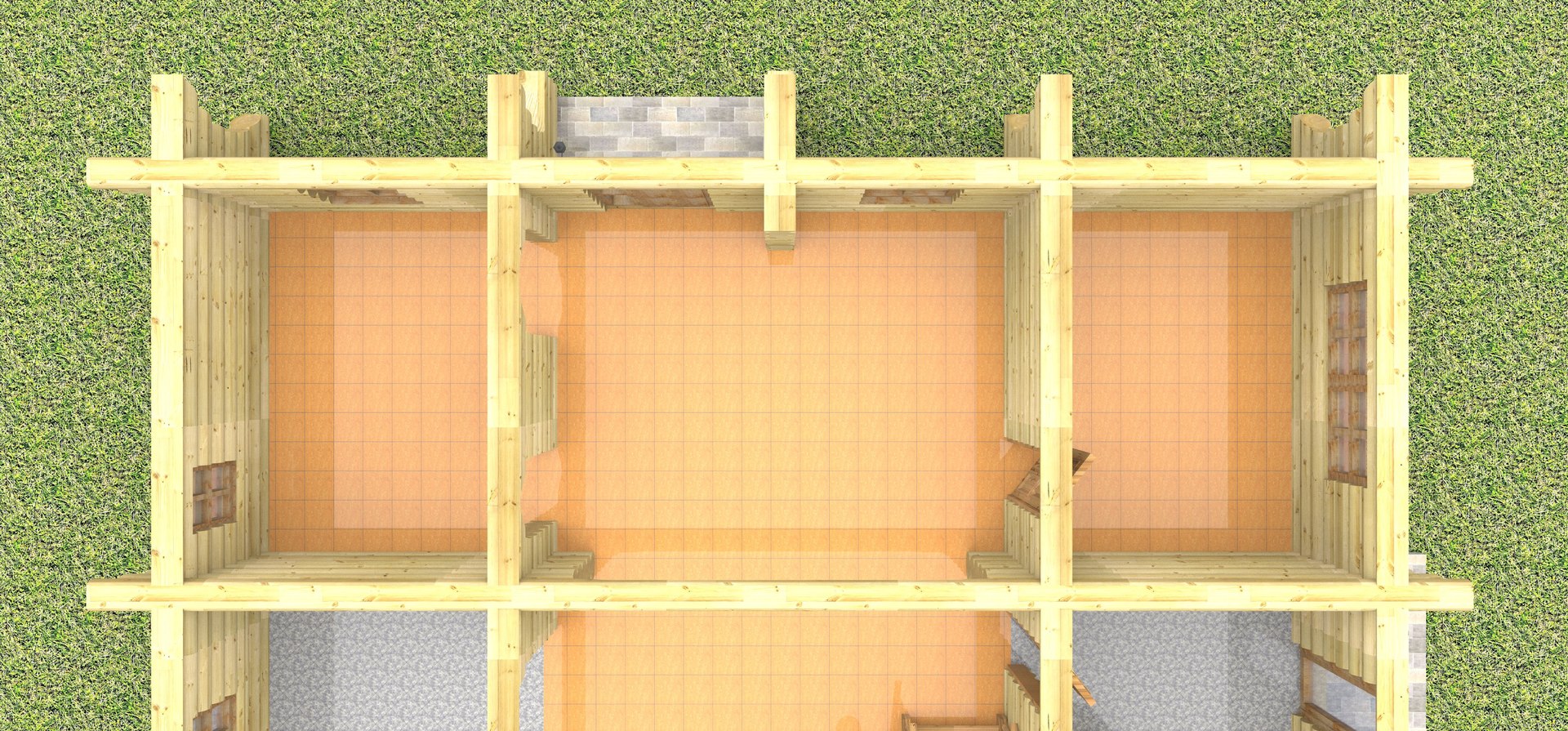 3D blockhouse - TurboSquid 1213030