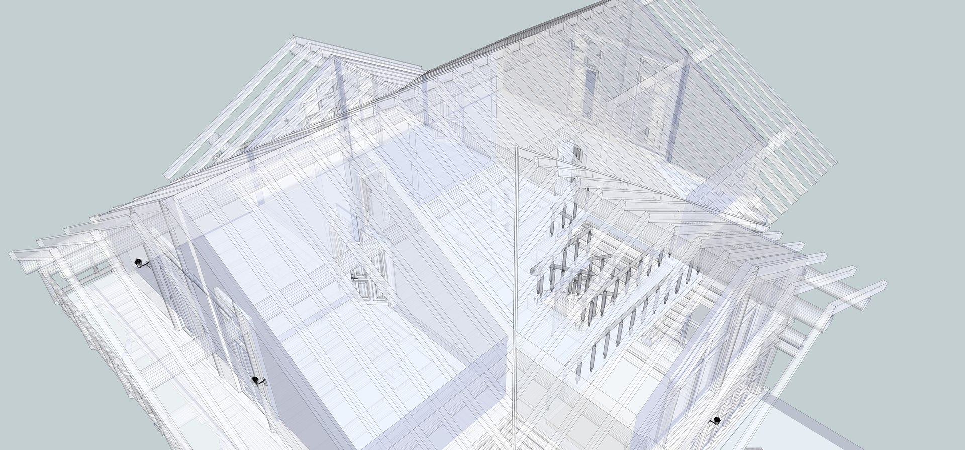 3D blockhouse - TurboSquid 1213030