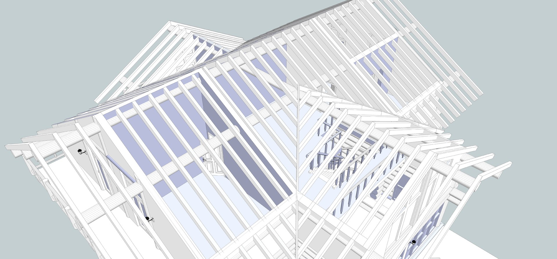 3D blockhouse - TurboSquid 1213030