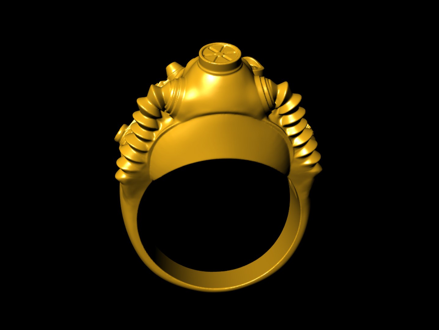 3D Fallout Ring 3D-print model file - TurboSquid 2136850