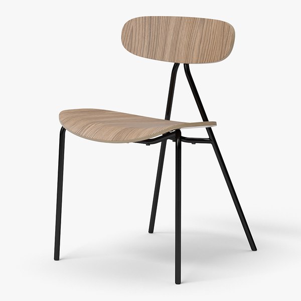 Modern stackable chair 3D - TurboSquid 1609424