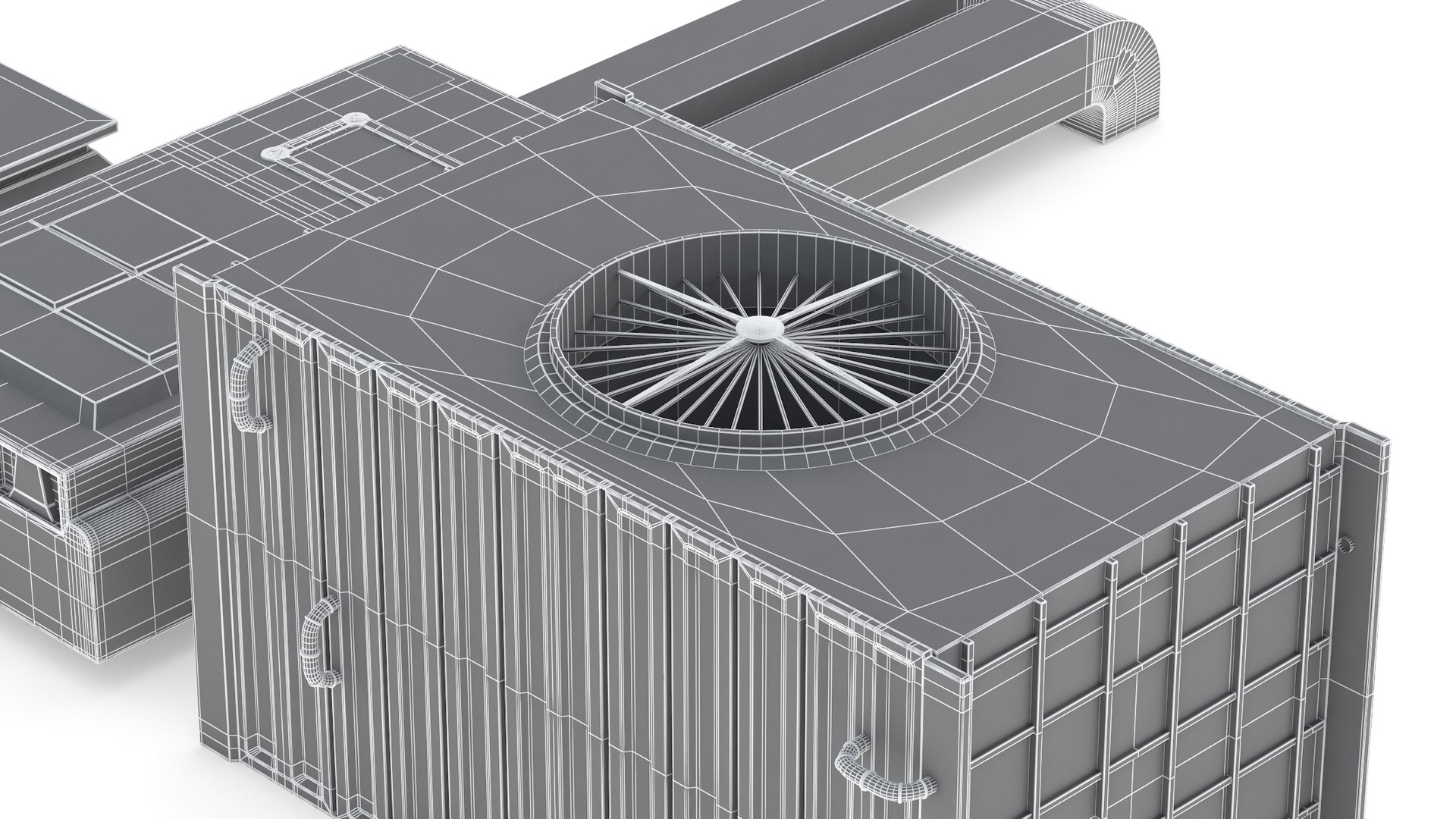 Roof Rooftop 3D - TurboSquid 1582038