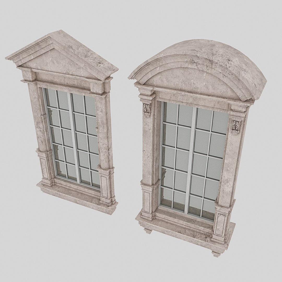 Classical Windows Model - TurboSquid 1445512
