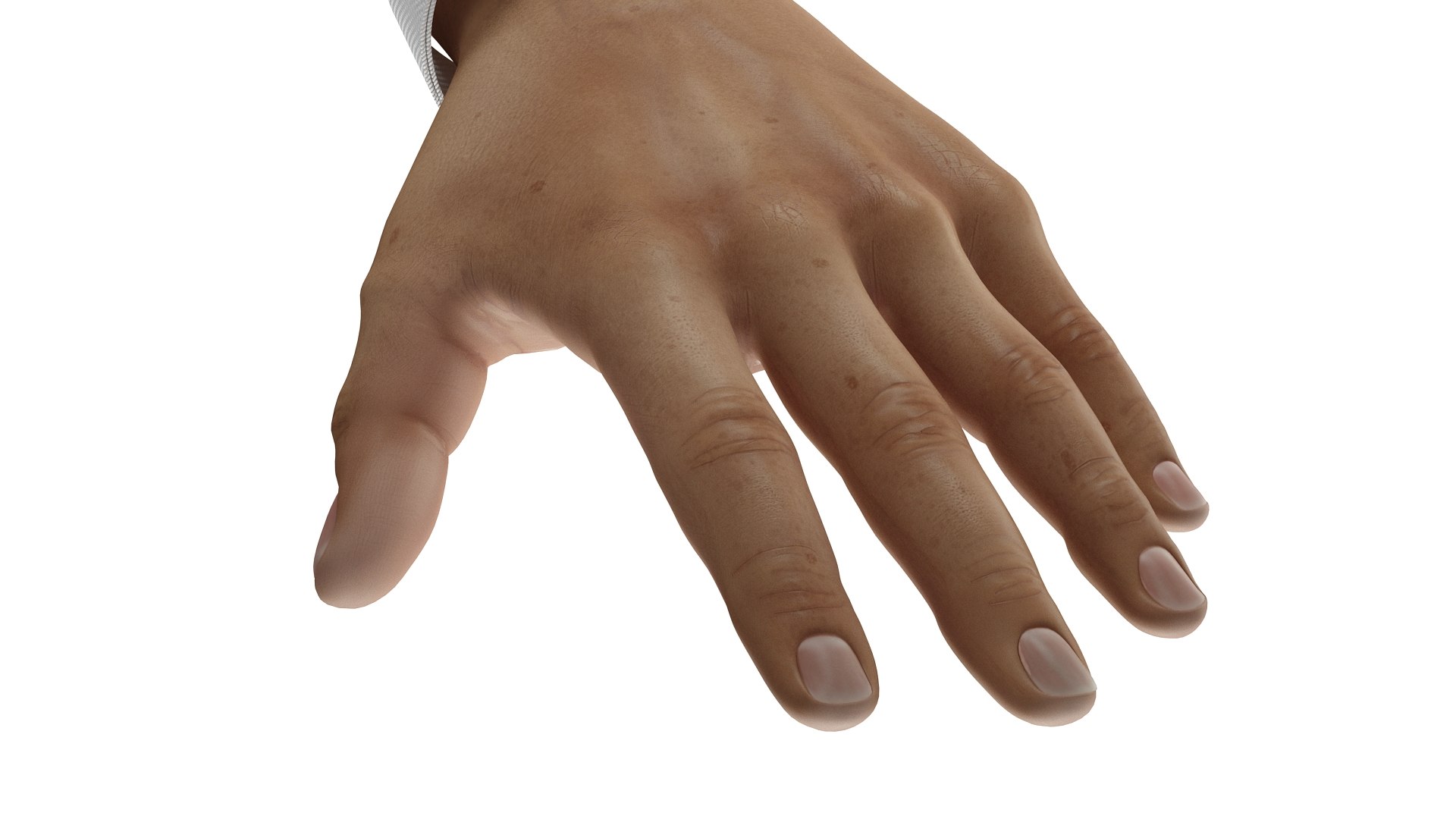 3D Hand Wearing Whoop 4 Tracker White Model - TurboSquid 2116181