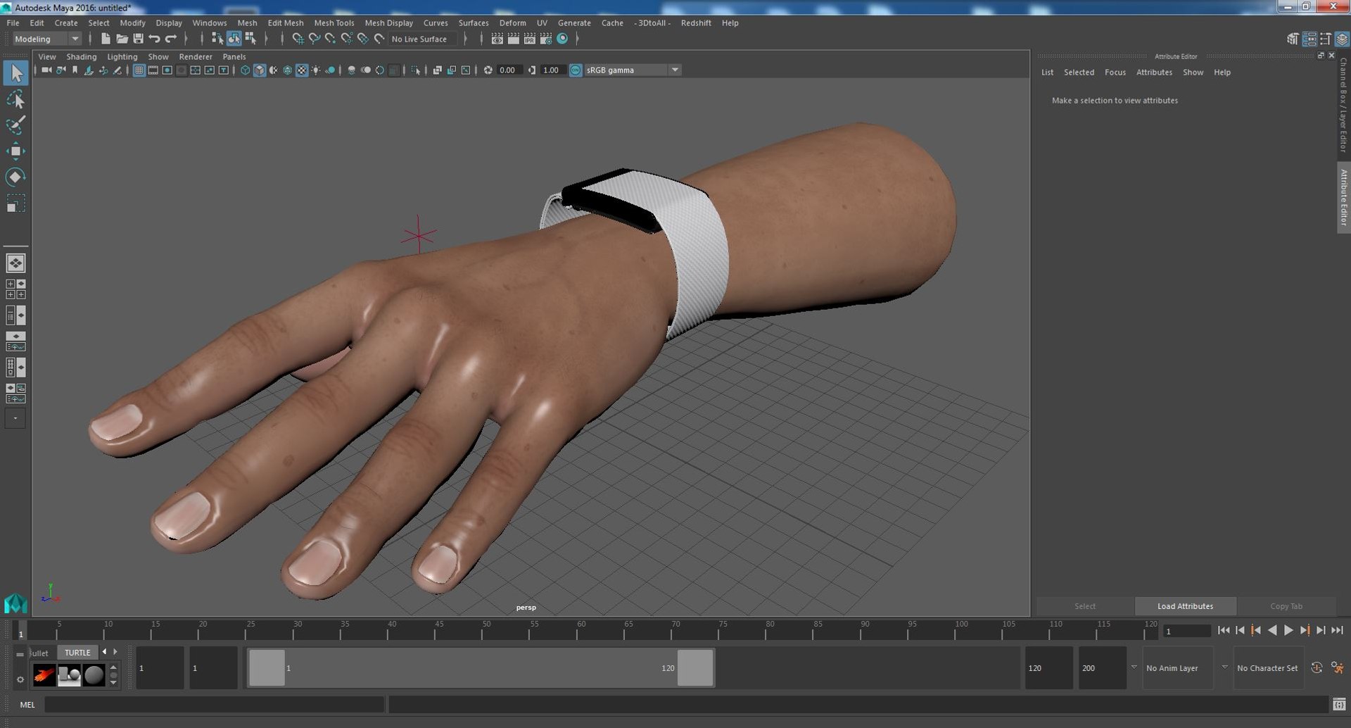 3D Hand Wearing Whoop 4 Tracker White model - TurboSquid 2116181