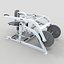 Gym Equipment Machine Weight 3d Model