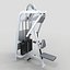 Gym Equipment Machine Weight 3d Model