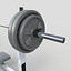 Gym Equipment Machine Weight 3d Model