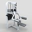 Gym Equipment Machine Weight 3d Model