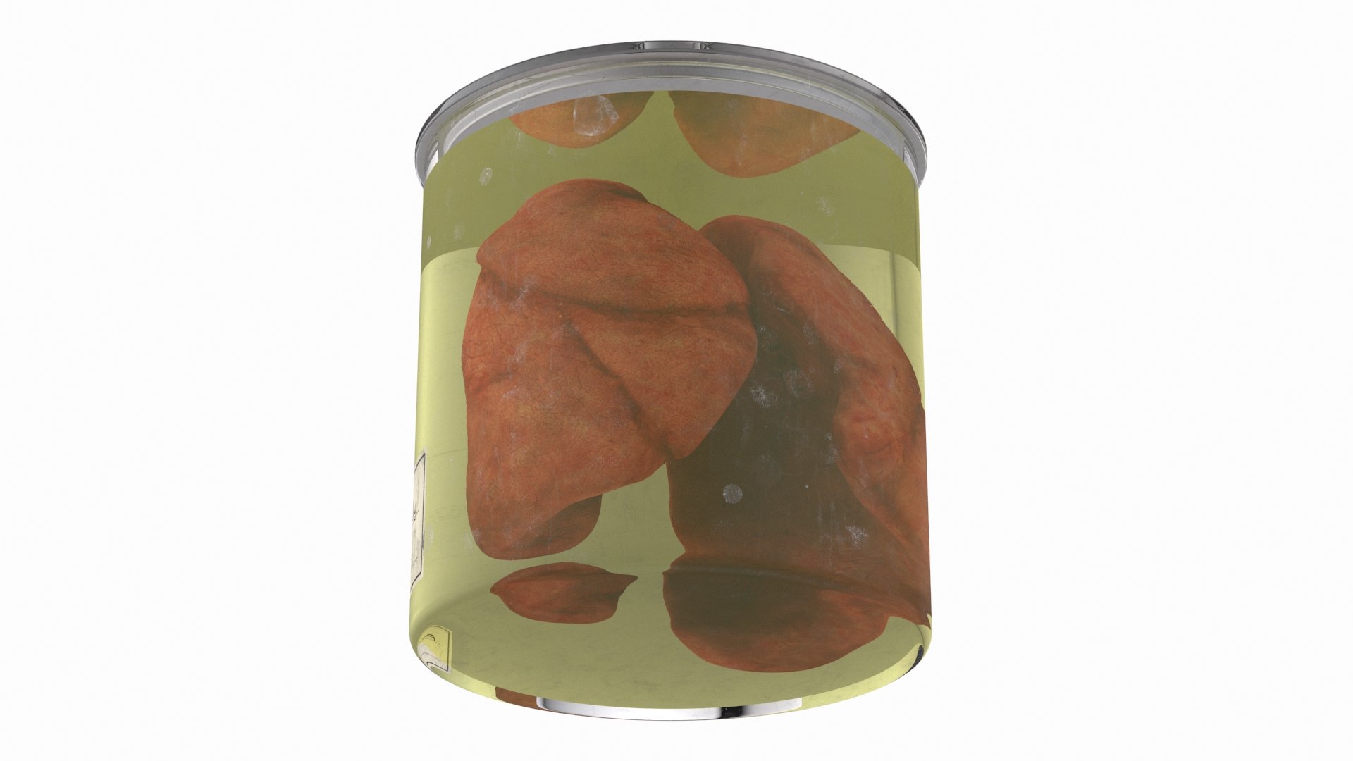 3D Human Lungs In Glass Jar - TurboSquid 2258825