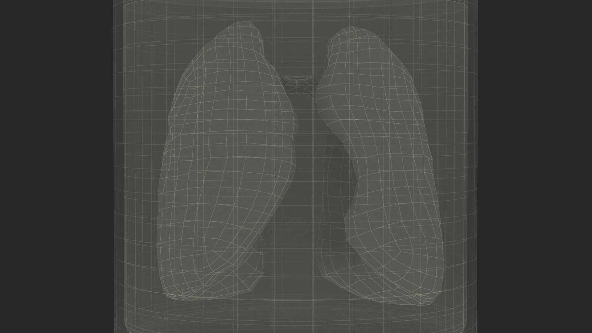 3D Human Lungs In Glass Jar - TurboSquid 2258825