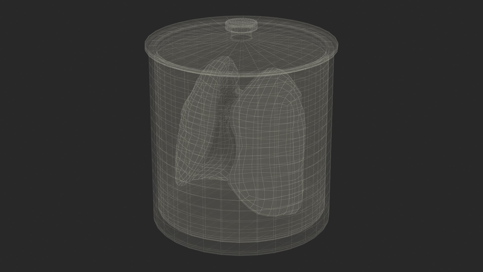 3D Human Lungs In Glass Jar - TurboSquid 2258825