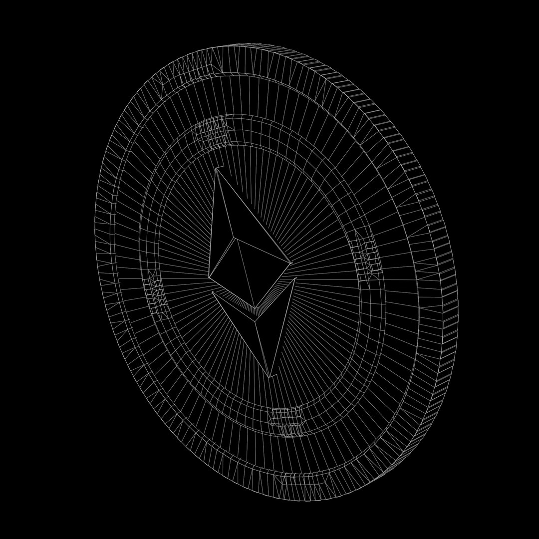 3D Ethereum Cryptocurrency Coin - TurboSquid 1746266